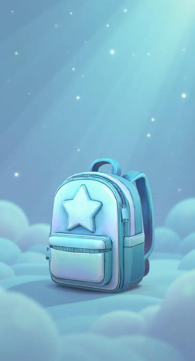 Holographic Star Backpack - Clothes for Roblox 3D by SIXTWO XD
