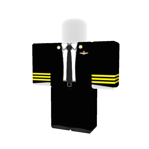 Pilot Uniform - Skin for Roblox by Juan daniel