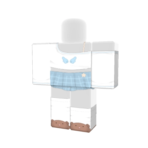 angel kawaii outfit - Skin for Roblox by rosries