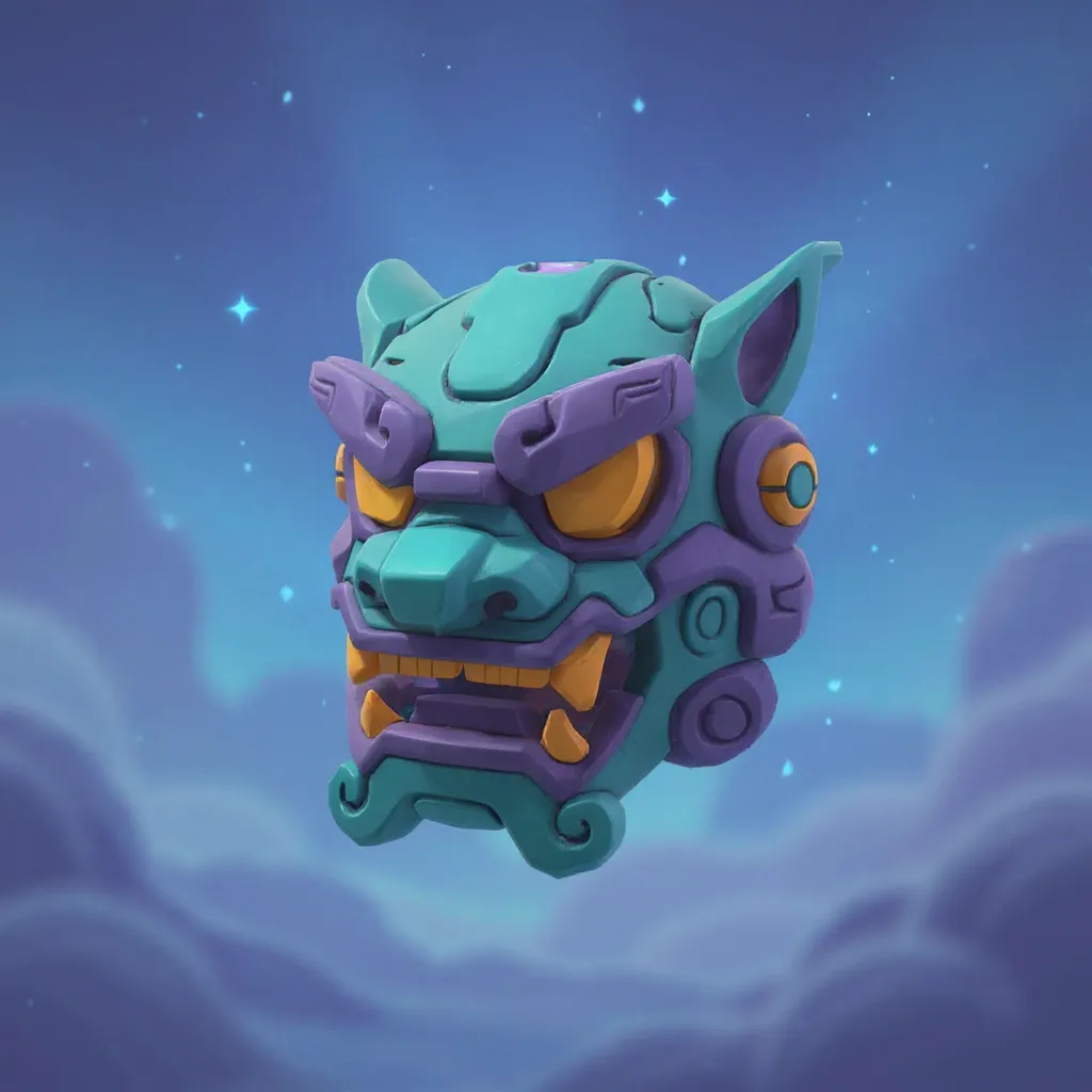 Cyberpunk Foo Dog - Clothes for Roblox 3D by Yonko Stanchev