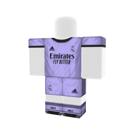 Real Madrid 2nd kit 22-23 Vini JR - Skin for Roblox by M3N0K1N