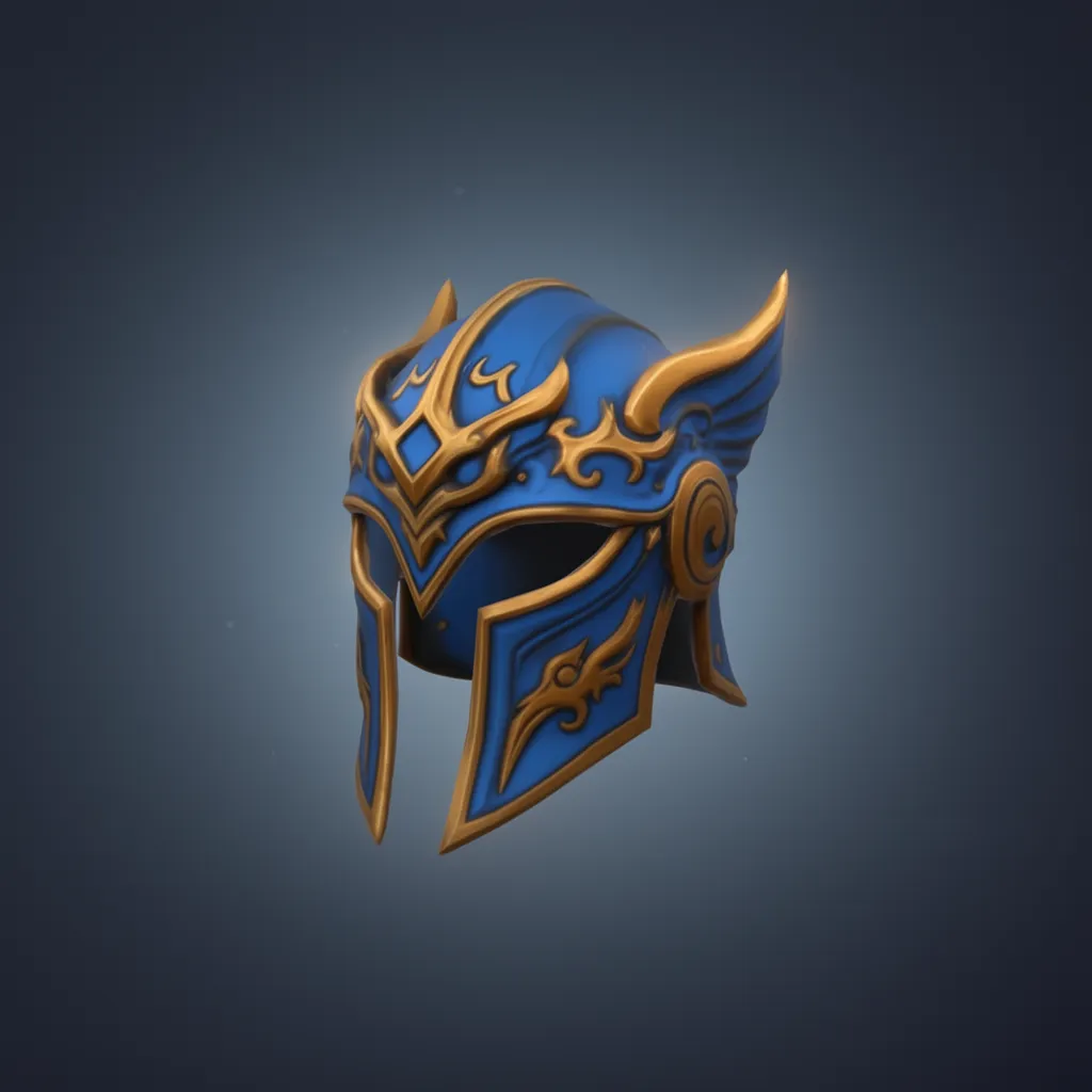 Mythic Blue Gold - Clothes for Roblox 3D by Zachariah