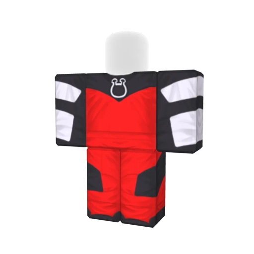 Red Motocross Gear - Skin for Roblox by mosha
