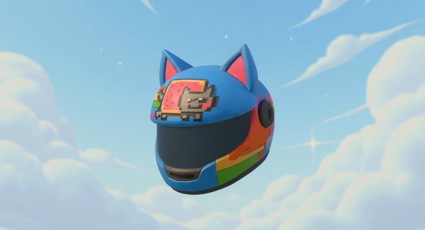 Nyan cat head - Clothes for Roblox 3D by creator251177474