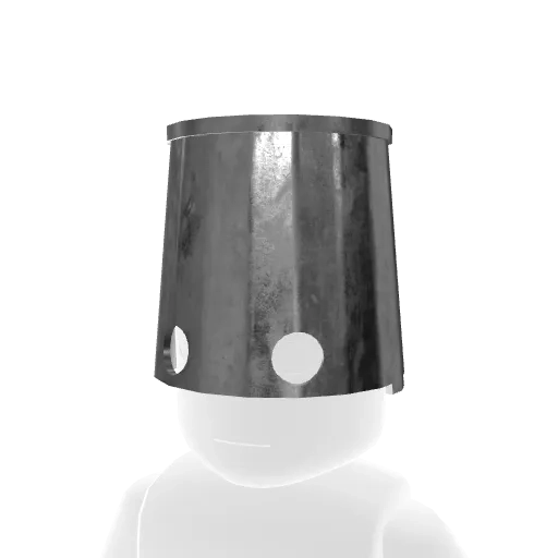 Bucket helmet - Clothes for Roblox 3D by Customuse