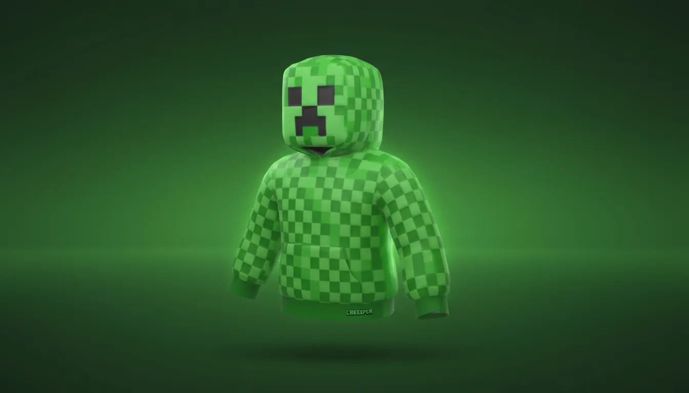 Creeper School Style - Clothes for Roblox 3D by Sergey