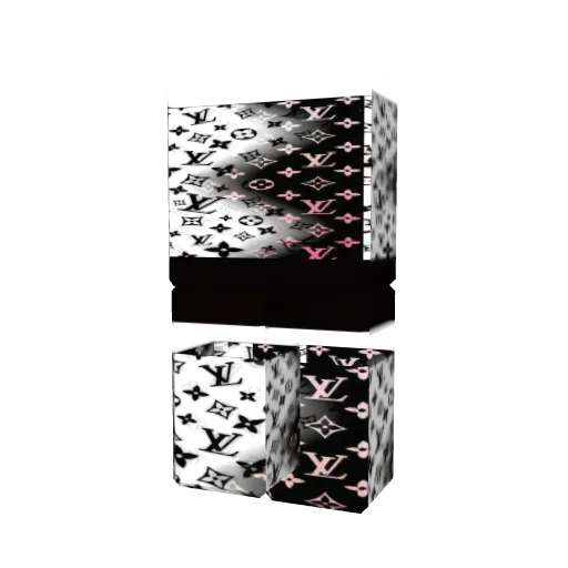 LV BLACK PINK WHITE - Skin for Roblox by bomboncitas