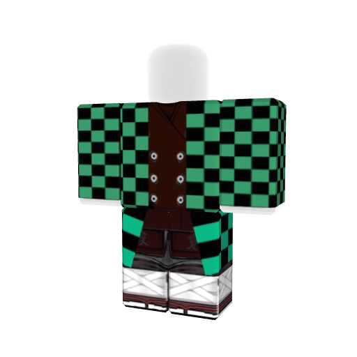 Tanjiro Kamado demon slayer kimono - Skin for Roblox by john doe