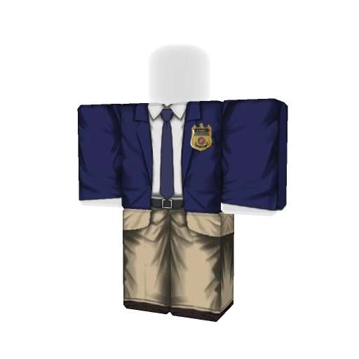 Roblox FBI Shirt - Skin for Roblox by Esteban Marin