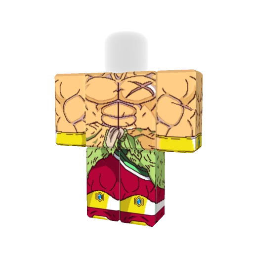 Broly - Skin for Roblox by Aarav karan