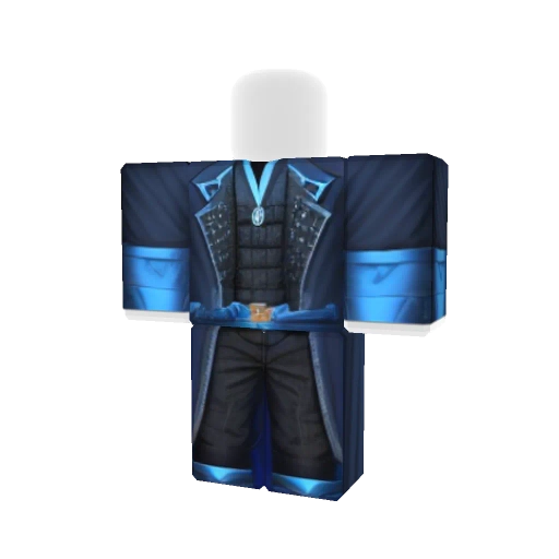 vergil from dmc5 with a samurai combined - Skin for Roblox by Saitama Moon