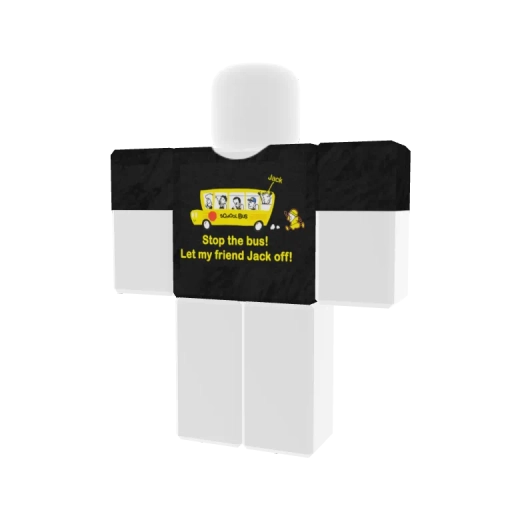 Roblox bus shirt - Skin for Roblox by Peyton Breton