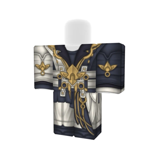 Fantasy costume with golden elements [_] - Skin for Roblox by ArtBuff