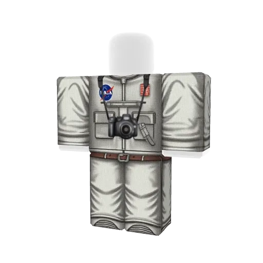 astronaut tshirt - Skin for Roblox by ade irfan