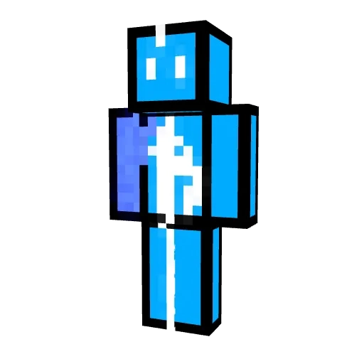 Minecraft blue - Skin for Minecraft by James O'Toole