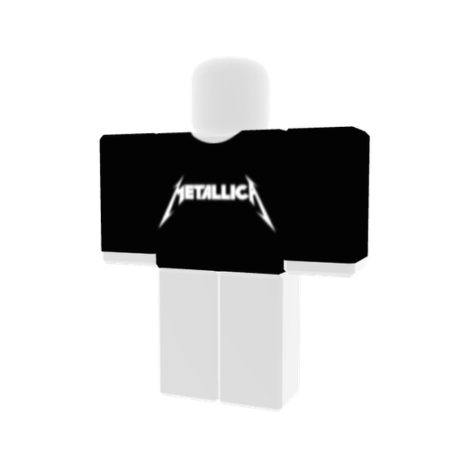 Metallica shirt - Skin for Roblox by Declan Nelson (Butthead)