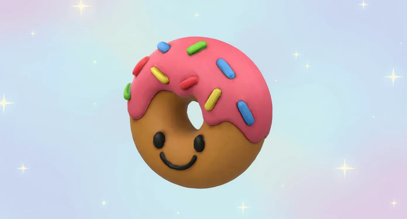 Donut BigHead Model - Clothes for Roblox 3D by Kevin
