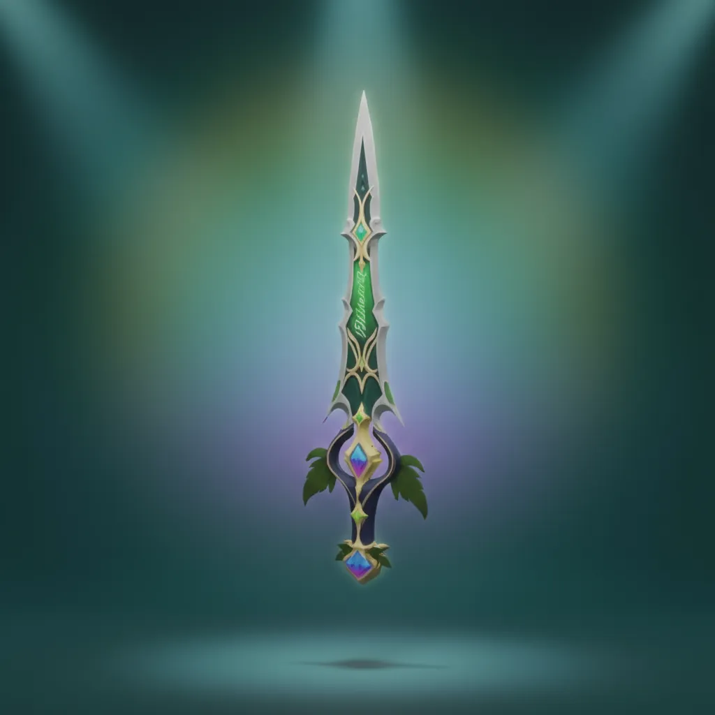 Forest Dagger Design - Clothes for Roblox 3D by 3Kieru