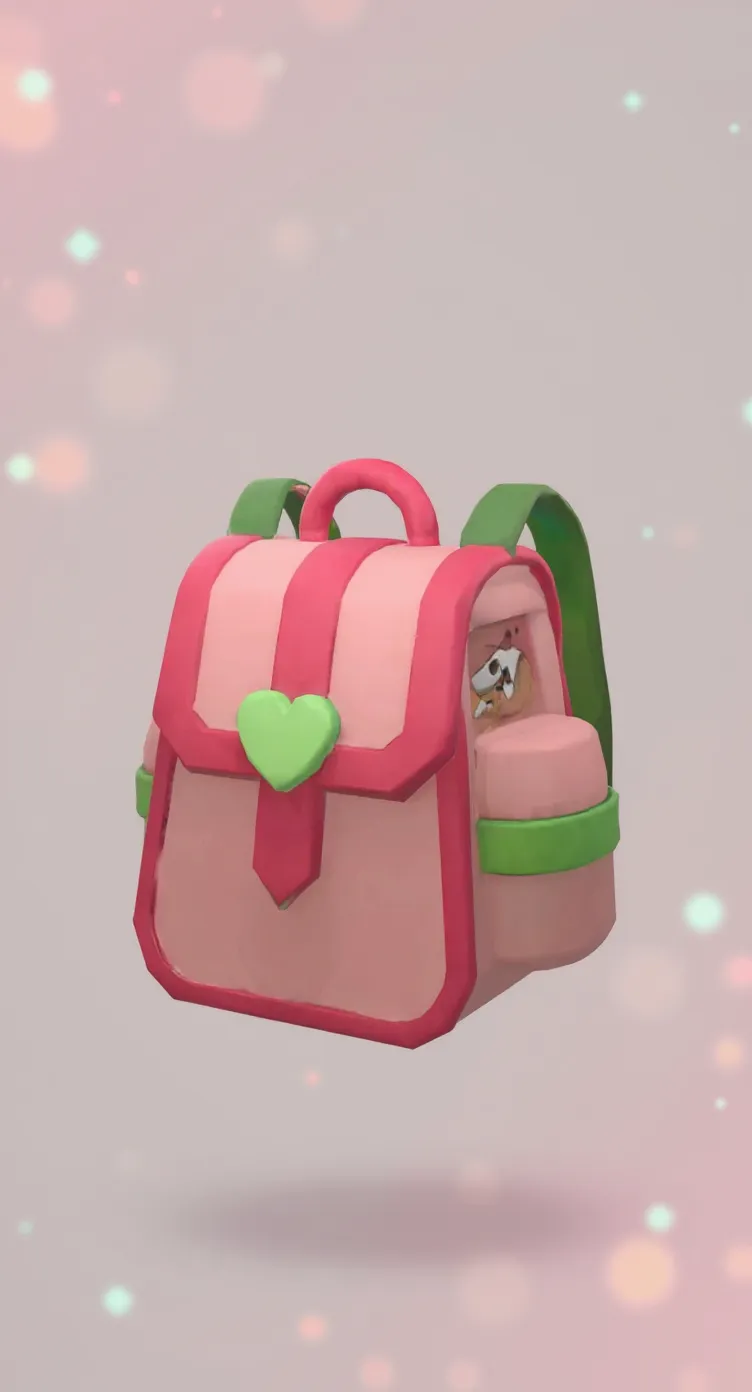 Mitsuri Backpack Design - Clothes for Roblox 3D by Leo