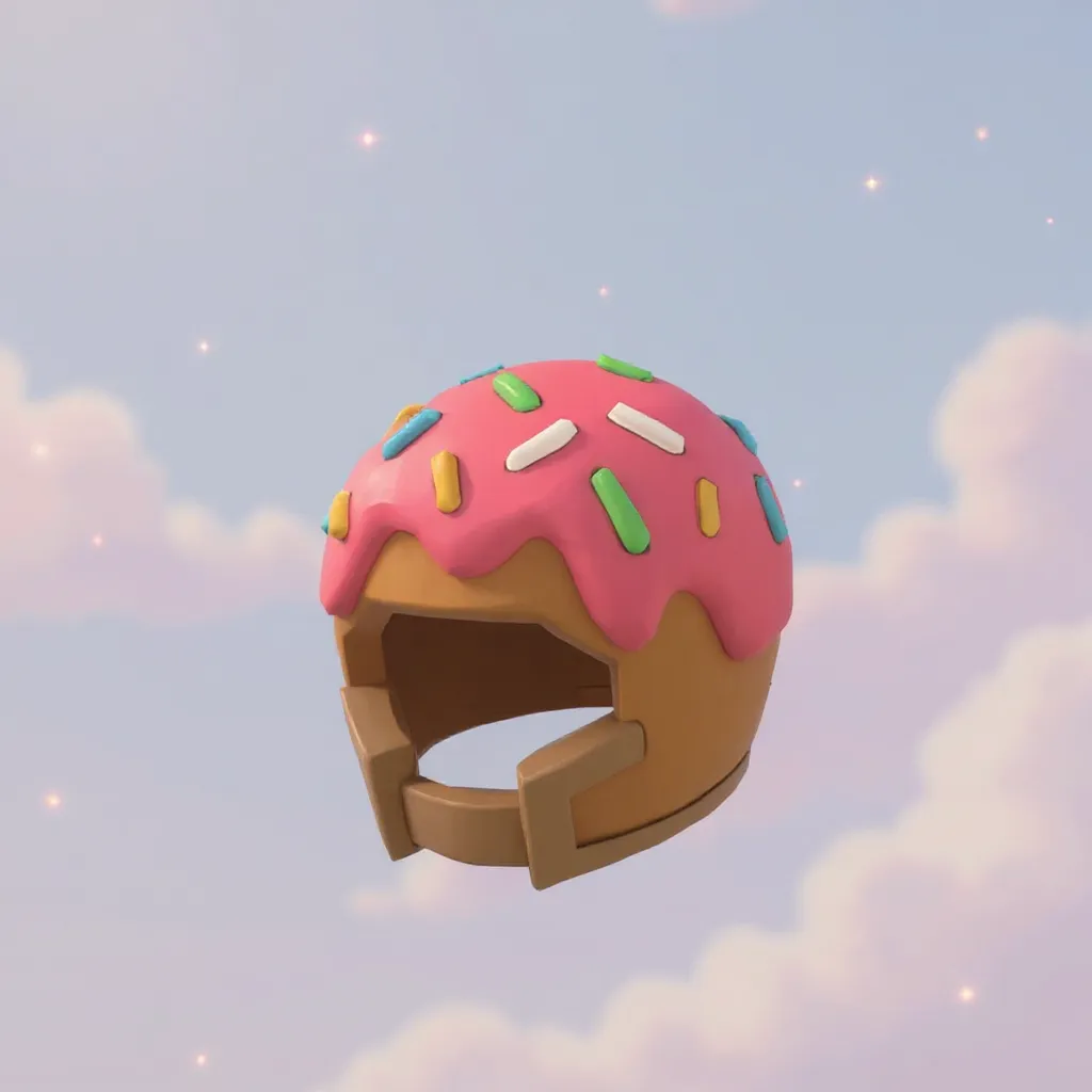Sprinkle Doughnut Head - Clothes for Roblox 3D by YourBoiStephen