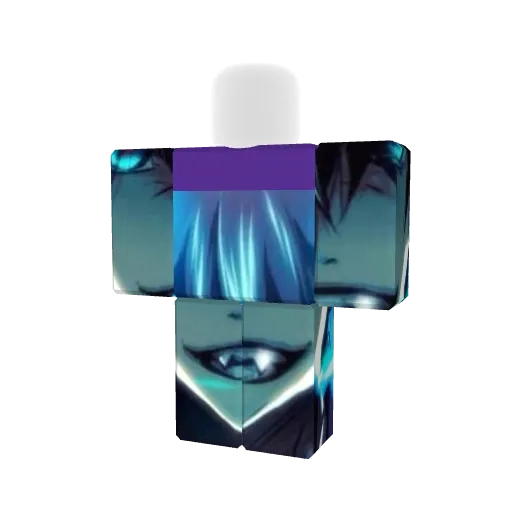 blue demon clothing - Skin for Roblox by Mihail Dobrovolschi