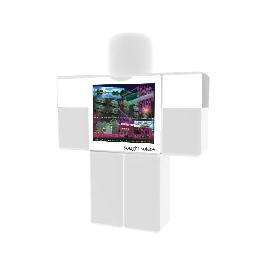 sought solace unrelease t-shirt - Skin for Roblox by Xavier Schoenborn