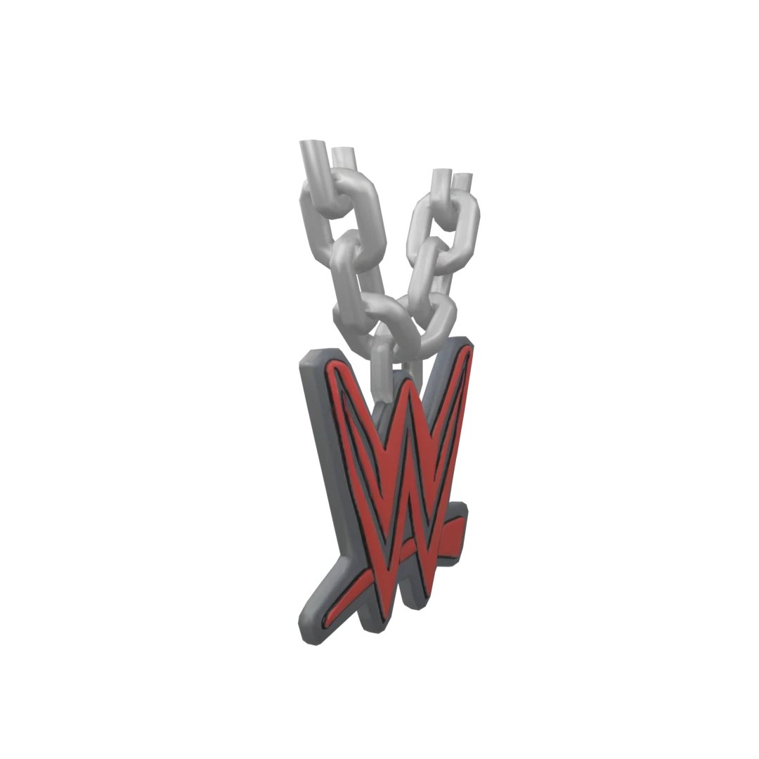 Wwe logo chain - Clothes for Roblox 3D by creator251323654