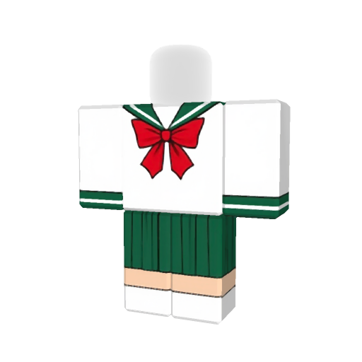 Anime style japanese school uniform, female manneq - Skin for Roblox by ...