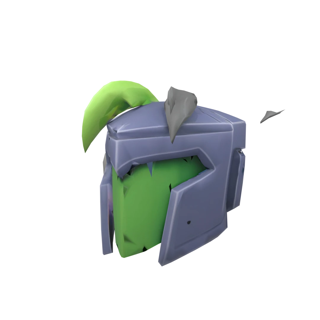 Broly Face Model - Clothes for Roblox 3D by Marq Carr13
