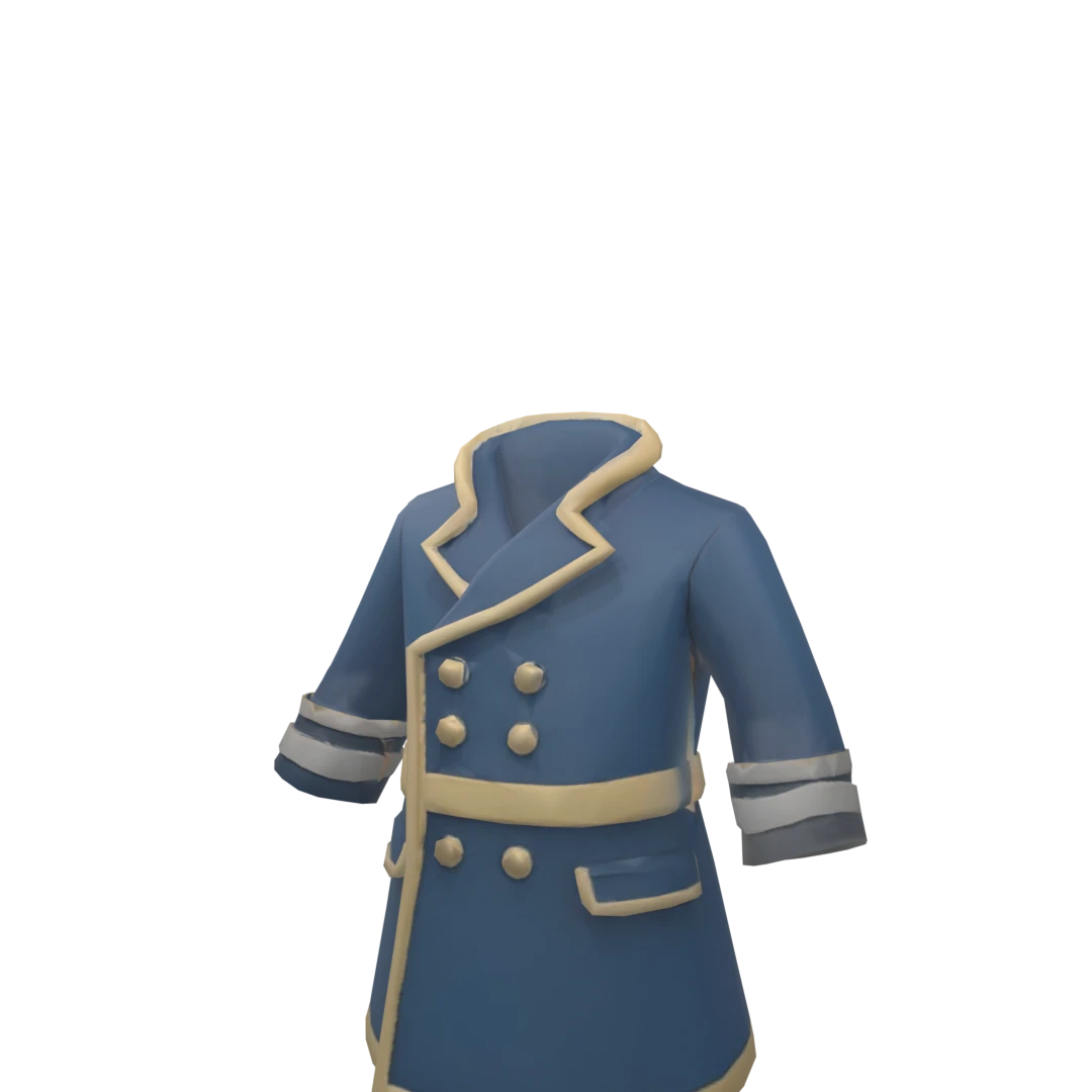 Garp Coat Model - Clothes for Roblox 3D by Dzakwan