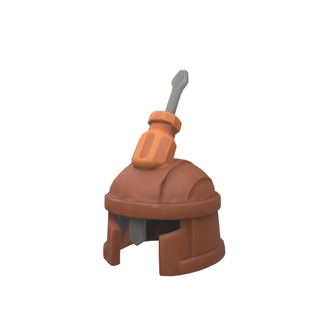 Screwdriver Head Model - Clothes for Roblox 3D by Nroma