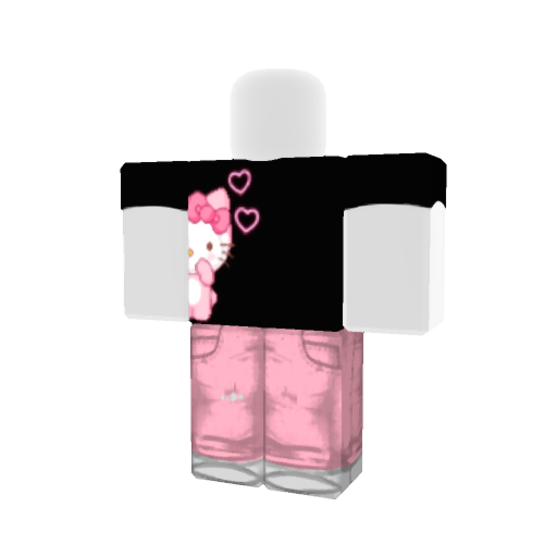 Cute matching shirt for friends or couples 2 - Skin for Roblox by st4r