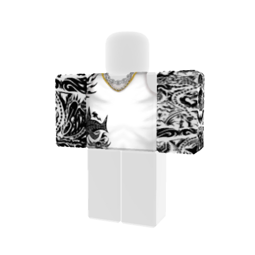 DaHood/Rogangster/Tattoos - Skin for Roblox by Stefan Rakidziev