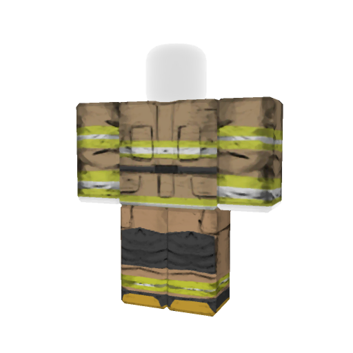 Firefighter's Suit - Skin for Roblox by Customuse