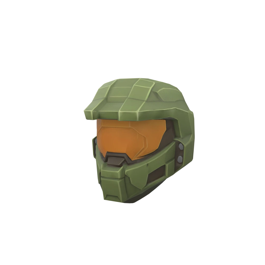 Master Chief Helmet - Clothes for Roblox 3D by Harvey Foster