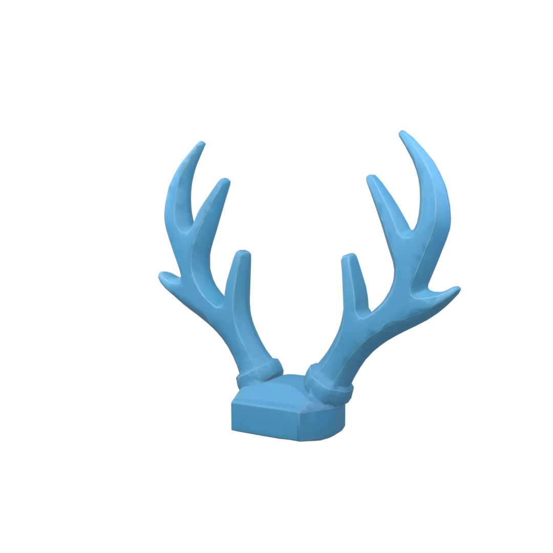 Sky Blue Antlers - Clothes for Roblox 3D by Deleted User