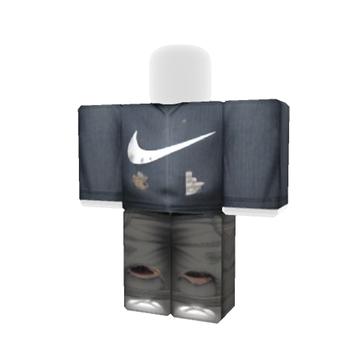 distressed amiri jeans with nike dunks - Skin for Roblox by keepur