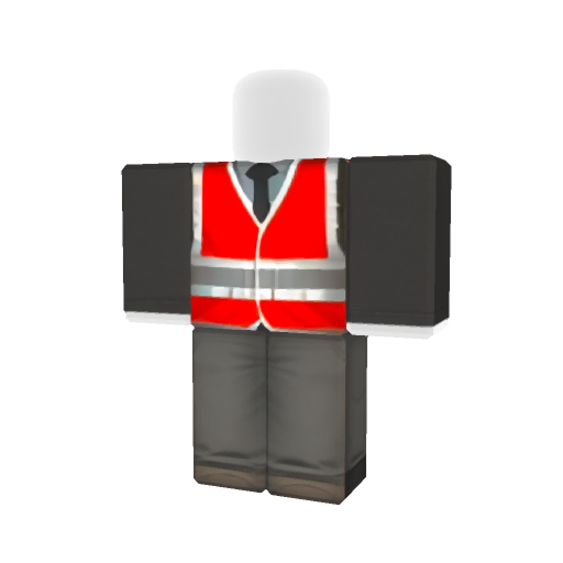 Construction worker vest - Skin for Roblox by Busterpooby