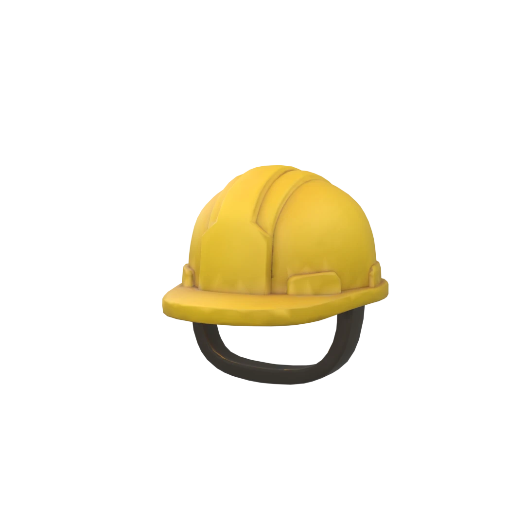 builderman hard hat - Clothes for Roblox 3D by Jordan Pearson