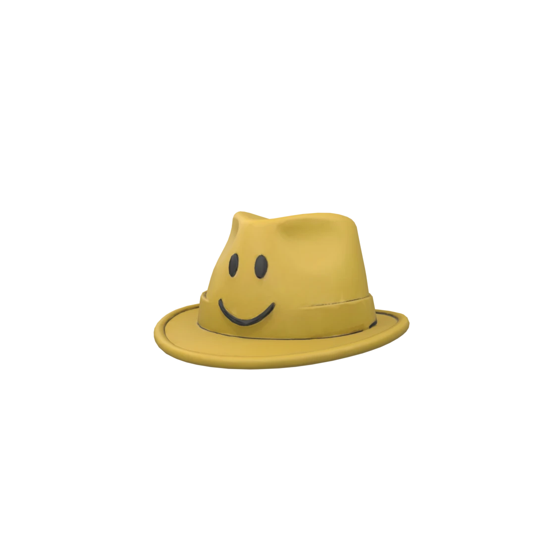 Noob Fedora Hat - Clothes for Roblox 3D by Ethantheweirdbeird