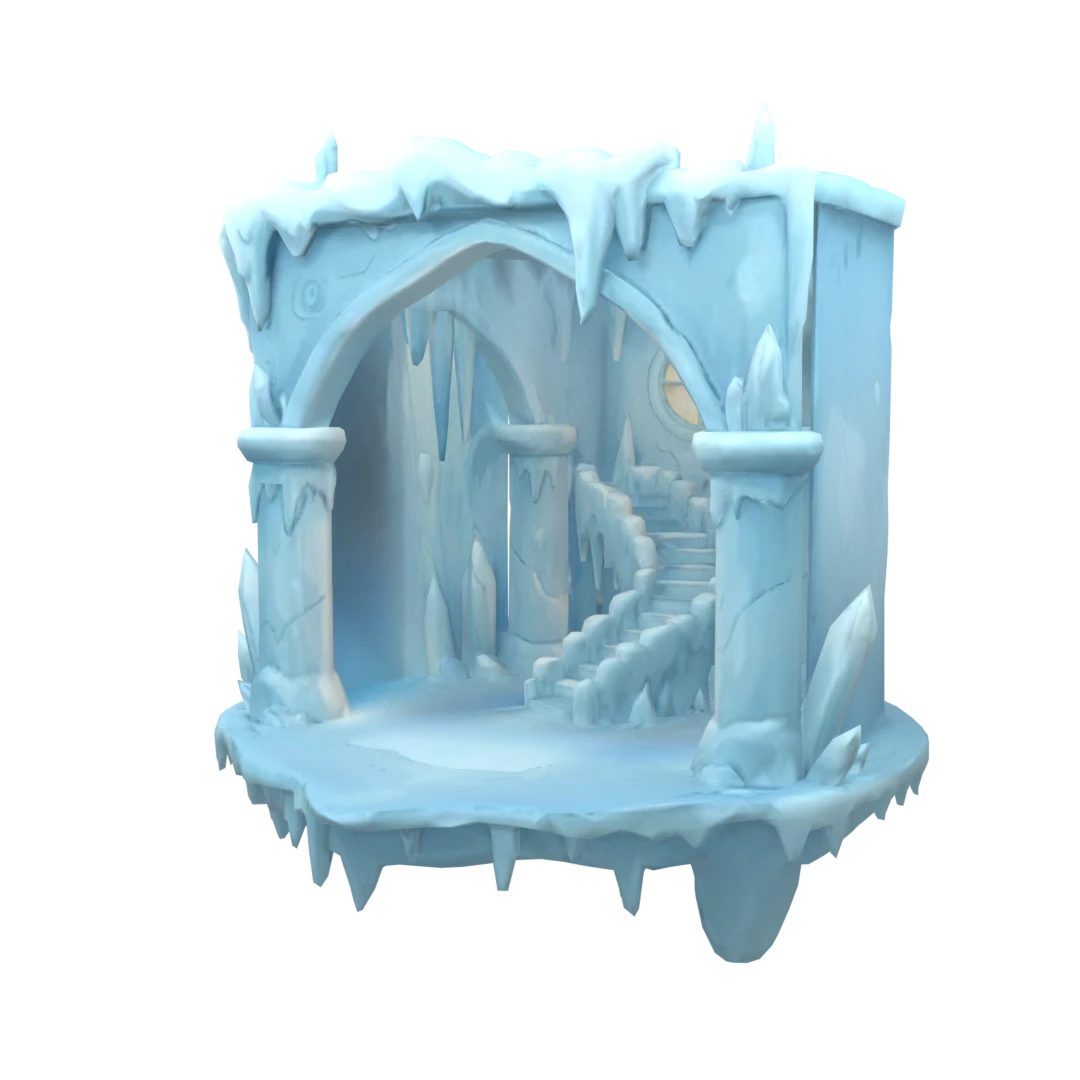 Icy Castle Interior - Clothes for Roblox 3D by Elijah .P