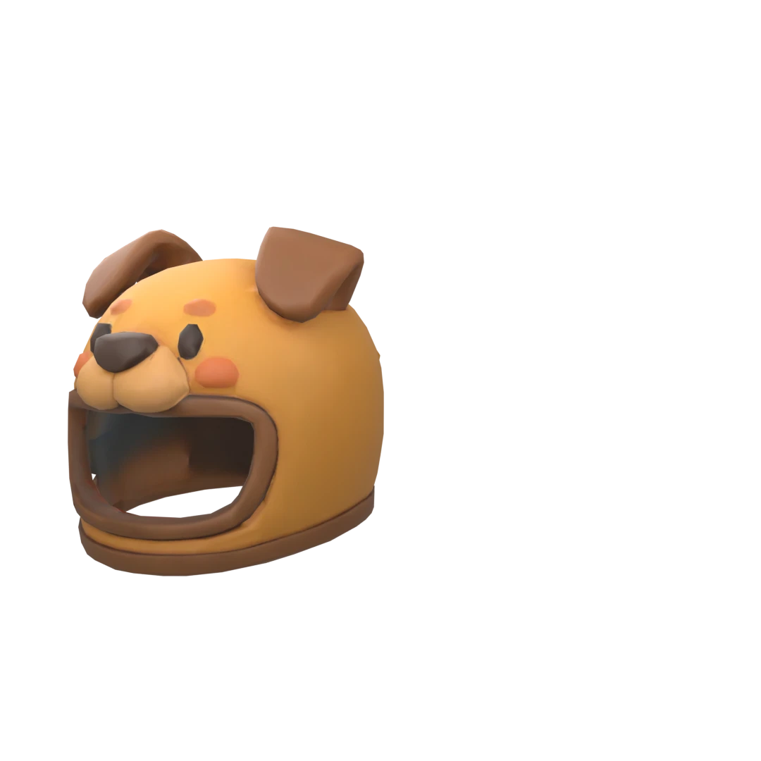 Scooby doo head - Clothes for Roblox 3D by Riley Adams