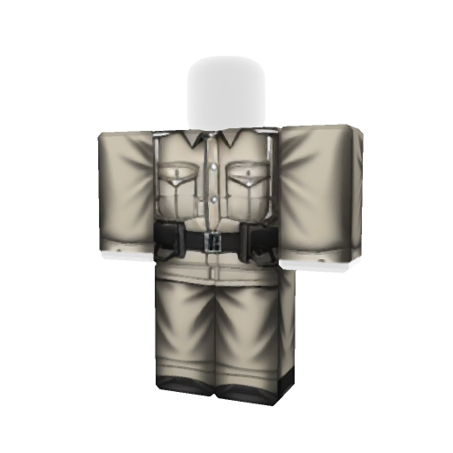 ww2 german SS grey uniform shirt - Skin for Roblox by matias malmivaara