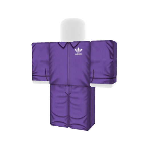 Purple Adidas Tracksuit - Skin for Roblox by Panda Studios