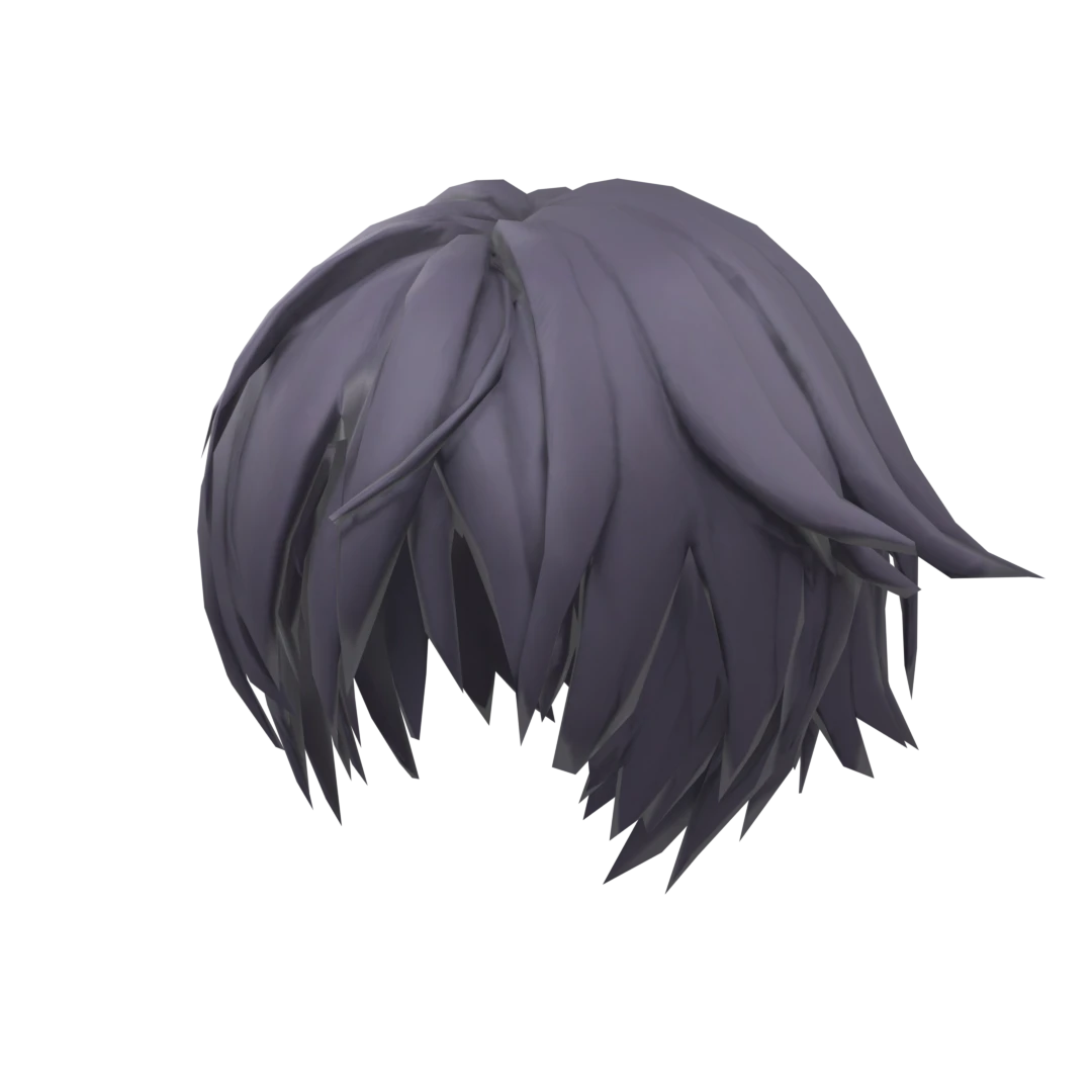 Mikami Hair Model - Clothes for Roblox 3D by Saint King L