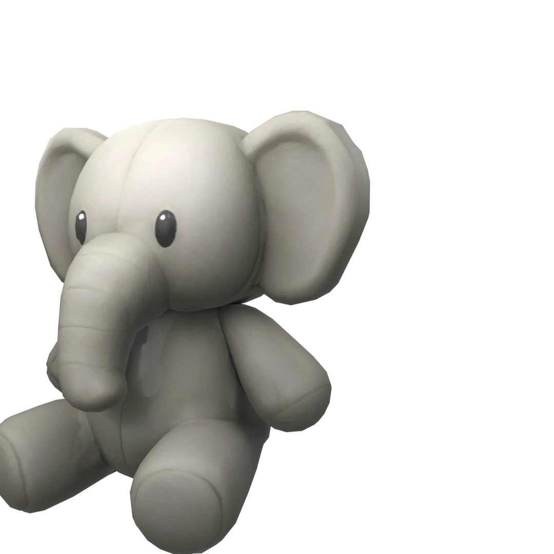 elephant plushie - Clothes for Roblox 3D by Just Yeezoo