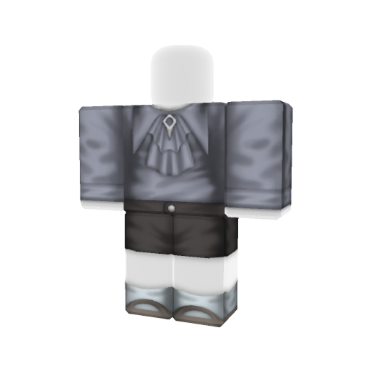 Gray suit with shorts - Skin for Roblox by DragonMim