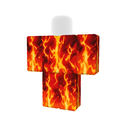 Fire Veins - Skin for Roblox by Virulentus Studios