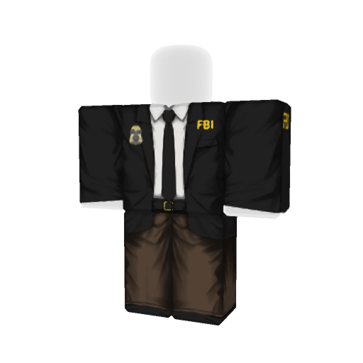 FBI Special Agent Suit - Skin for Roblox by Dustin Howard
