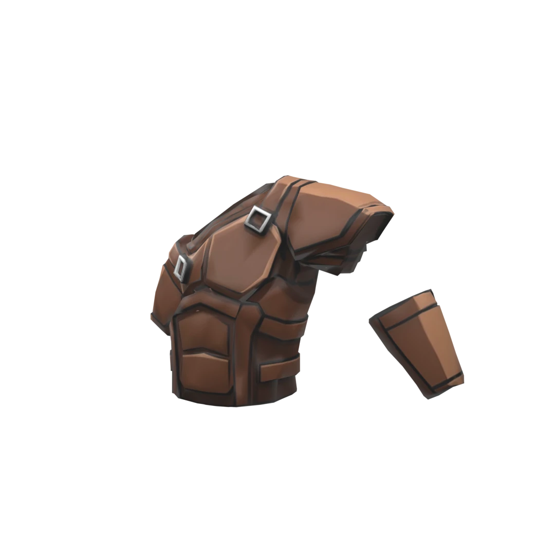 leather armor chest - Clothes for Roblox 3D by Programmer